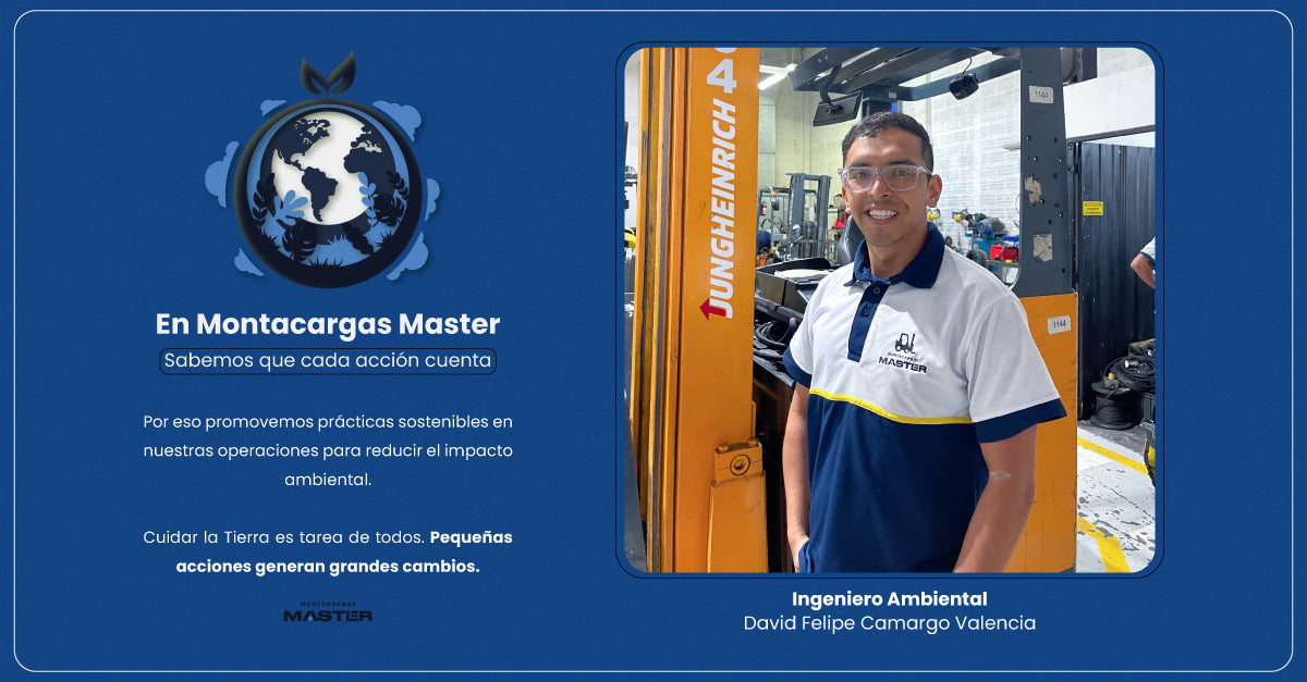 Compromiso ambiental en acción– Montacargas Master